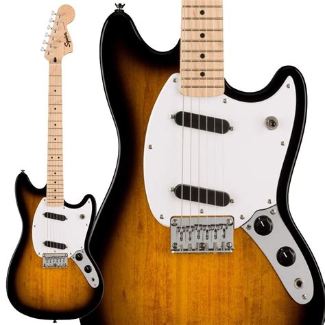 Squier By Fender Squier Sonic Mustang 2 Color Sunburst Maple