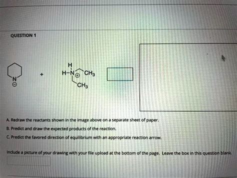 solved question h no cha ch3 redraw the reactants shown in the image