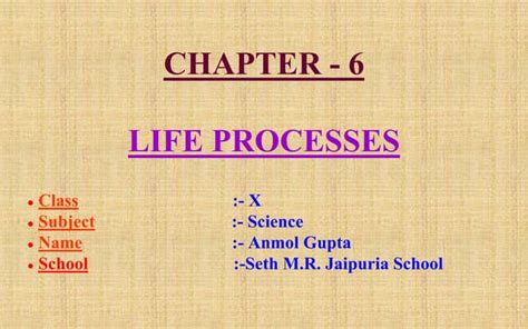 Chapter1 Bio Class 10 Ppt For Bio Pptx