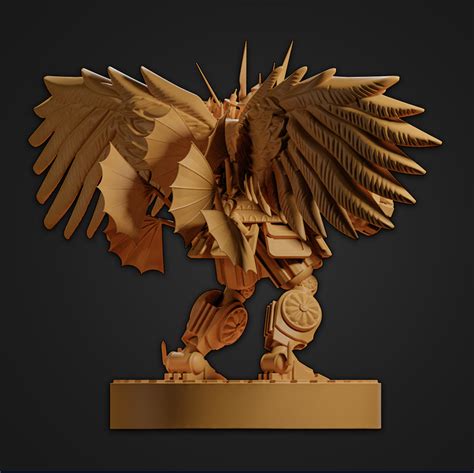 🎨 Perfect Alexander Estatua Imprimible En 3d Fan Art De Final Fantacy