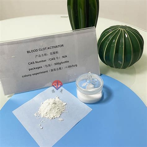 Efficient Coagulation Promoting Powder Evenly Applied To The Inner Wall