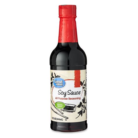 Great Value Naturally Brewed Soy Sauce 15 Fl Oz Walmart Hot Sex Picture