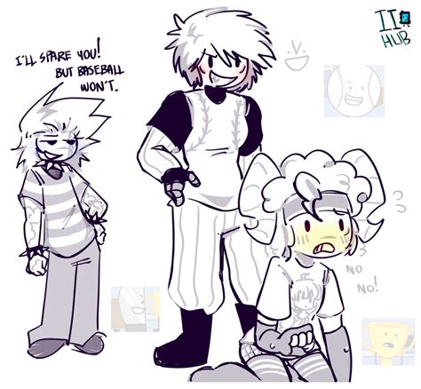 Rule 34 Baseball Ii Femboy Gijinka Humanized Iihub Inanimate