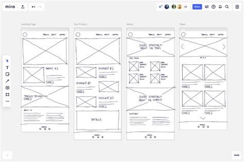 Wireframe Outline Examples