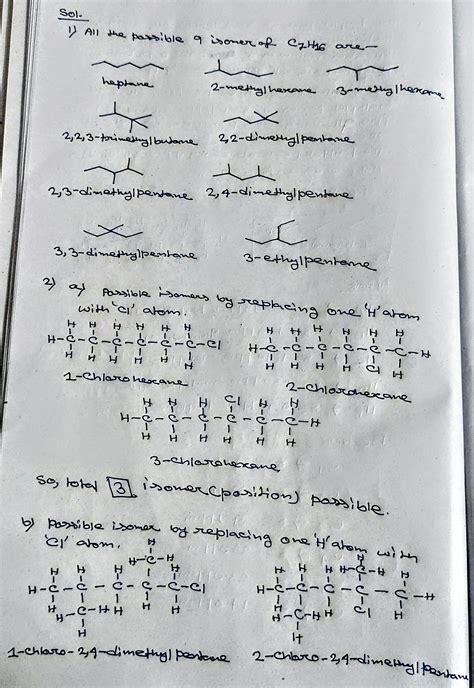 [solved] 1 skeletal structural isomers draw and name all 9 isomers