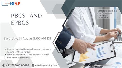 Oracle Epm Pbcs And Epbcs Register Here Bit Ly 39scca6 Training Schedule Bit
