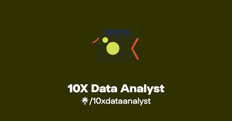 10x Data Analyst Linktree