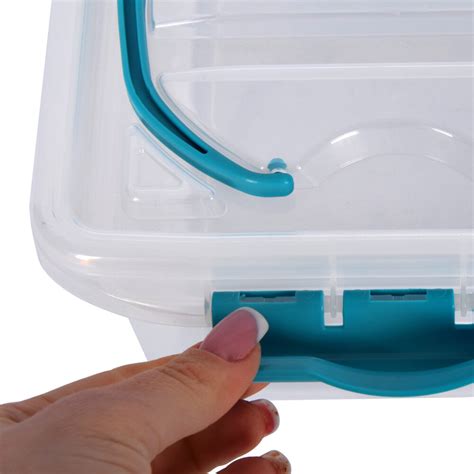 Stapelbare Opbergbox Met Deksel 30cm X 20 5cm X 12 5cm 5l Discountershop Nl