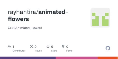 Github Rayhantiraanimated Flowers Css Animated Flowers