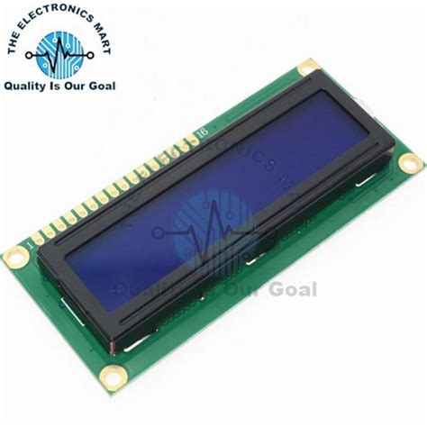 original jhd 1602 lcd 16x2 character lcd display with blue backlight in