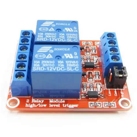 Aliexpress Buy Channel V Relay Module Optocoupler High And Low Level Trigger From