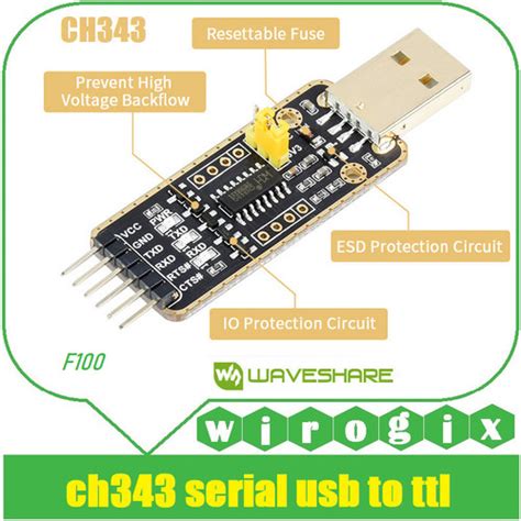 Jual SERIAL USB To UART TTL CH Module Kab Bandung Wirogix Tokopedia
