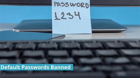 Uk Law Bans Default Passwords Like ‘1234 On Smart Devices