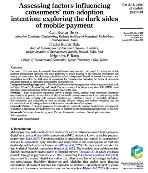 Newpublication Kiituniversity Mobilepayment Informationtechnology