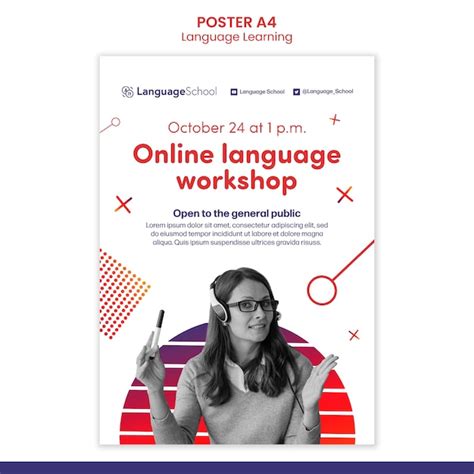 Language Day Event Poster Images Free Download On Freepik