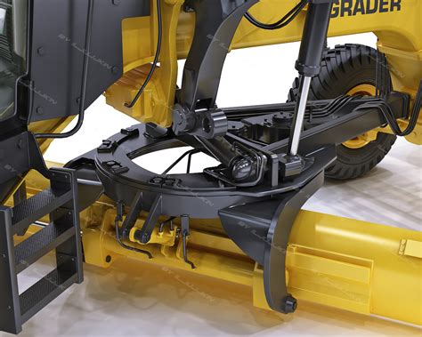 3d Model Motor Grader