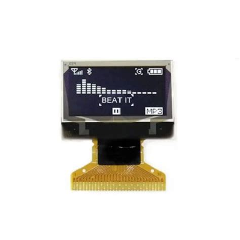 096 Inch Monochrome Oled Display Panel White Buy Online At Low Price In India