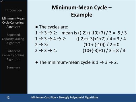 Ppt Minimum Cost Flow Problem Strongly Polynomial Algorithms