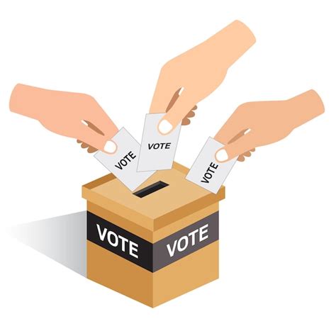Premium Vector Hand Casting Vote India Election Voting Concept