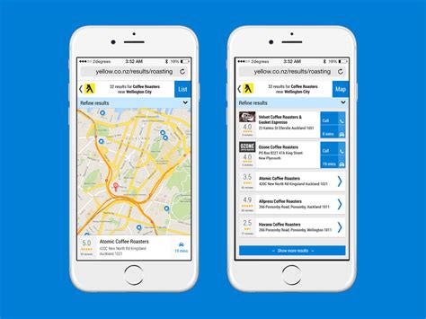 Hopking Io Portfolio Yellow Pages Nz Ui Design Front End