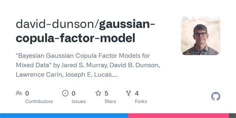 Github David Dunsongaussian Copula Factor Model Bayesian Gaussian Copula Factor Models For