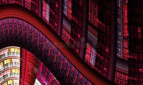 Dynamic Curves Ands Blur Pattern Fractal Graphics Science And