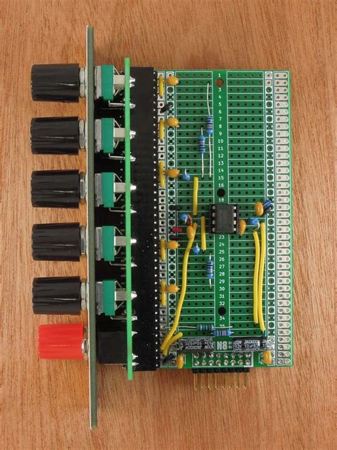 Building A DIY Eurorack Mixer N Synthesizers