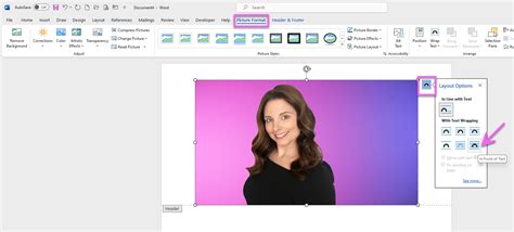 How To Insert And Crop Images In The Header And Footer Of Microsoft Word — Sharon Smith