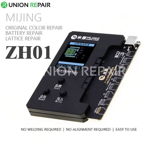 Mijing Zh01 Multi Function Dot Matrix Battery Repair Programmer