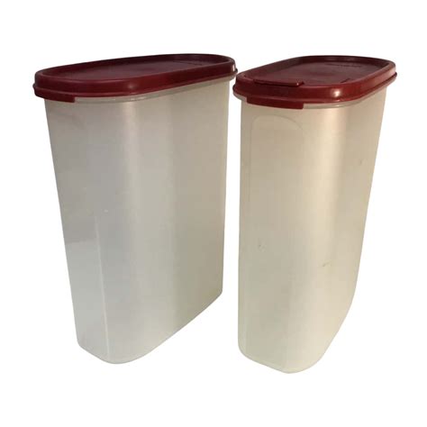 Vintage Tupperware Oval Containers Approx 17 X 23cms