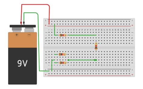 Circuit Design Copy Of First Breadboard Tinkercad