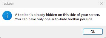 How To Fix The Automatically Hide Taskbar Unchecks Itself Bug Windows Forum