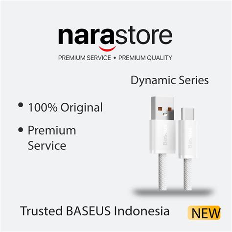 Jual Baseus Dynamic Series Fast Charging 100w Data Cable Usb A To Usb C 2m Shopee Indonesia