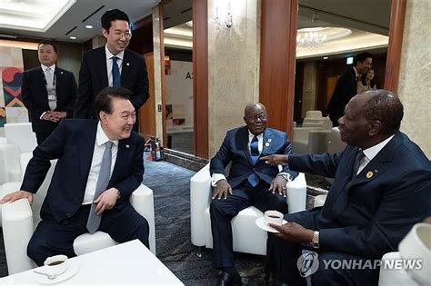 한 아프리카 정상회의 韓성공사례 배워 함께 멀리 가길 희망