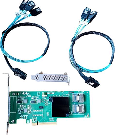 Amazon Com SVNXINGTII 9211 8I 6Gbps SAS HBA FW P20 9211 8i IT Mode ZFS FreeNAS UnRAID 2 SFF