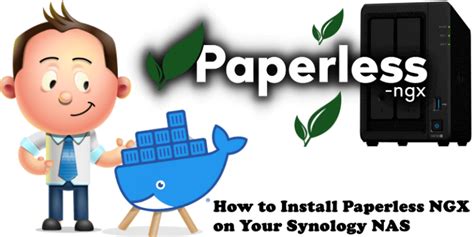 How To Install Paperless Ngx On Your Synology Nas Marius Hosting