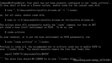 Windows Commandnotfounderror Your Shell Has Not Been Properly Configured To Use ‘conda Activate