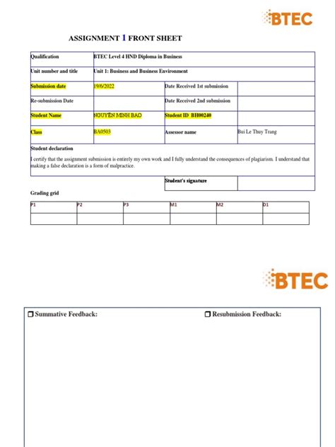 1 5032 Frontsheet 1 Assignment 1 Pdf Loans Board Of Directors