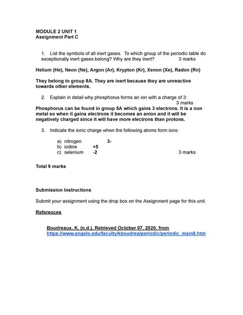 Module 2 Unit 1 Assignment C Module 2 Unit 1 Assignment Part C List