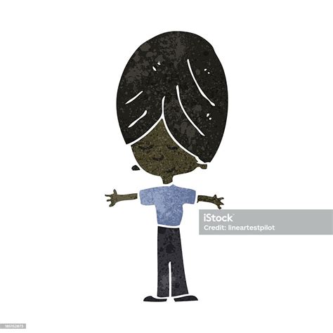 복고풍 말풍선이 있는 영리함 남자아이 고풍스런에 대한 스톡 벡터 아트 및 기타 이미지 고풍스런 귀여운 기이함 Istock