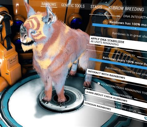 Beautiful Rainbow Kubrow Triple Rare Bulky Lotus Trading Post