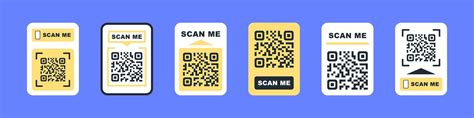 Premium Vector Qr Code Scan For Smartphone Qr Code Frame Vector Set