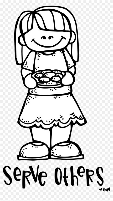 Coloring Pages Lds Sunbeams Can Serve Others Coloring Page Clipart