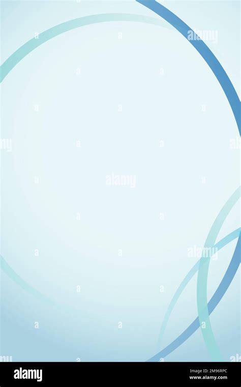 Blue Curve Frame Template Vector Stock Vector Image And Art Alamy