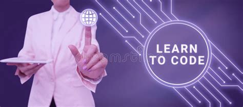 Sign Displaying Learn To Code Business Concept Learn To Write Software