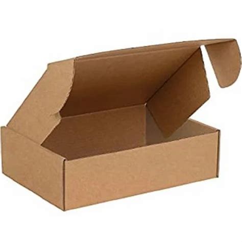 Single Wall 3 Ply Self Locking Corrugated Box At ₹ 8 Piece In New Delhi Id 2853170394297