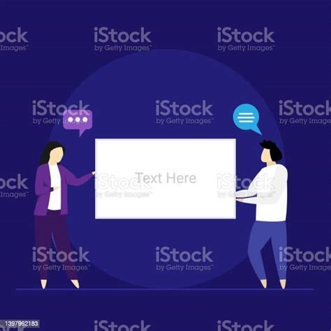 젊은 기업인팀은 빈 배너를 들고 있습니다 광고 항의 및 인식 확산을 위한 플래카드를 사용하는 사람들 개념에 대한 스톡 벡터 아트 및 기타 이미지 Istock