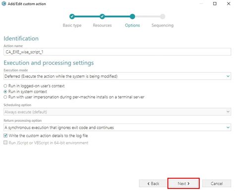 How To Import A Wise Script Into The Package Pace Support