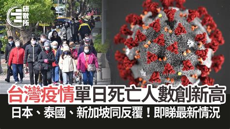 台灣疫情｜單日死亡人數再創新高！確診破萬宗 一文看清有幾嚴峻