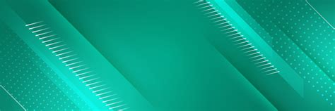 기업 비즈니스 녹색 와이드 배너 디자인 배경 녹색 기술 기하학적 배경을 가진 추상적인 현대 3d 배너 디자인 벡터 일러스트레이션 0명에 대한 스톡 벡터 아트 및 기타 이미지